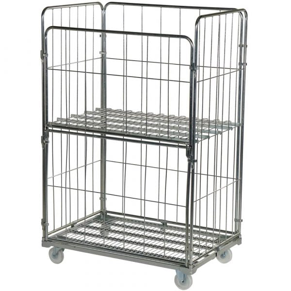 4-Sided Jumbo Demountable Roll Cage | Roll Cages – AB Handling & Packaging